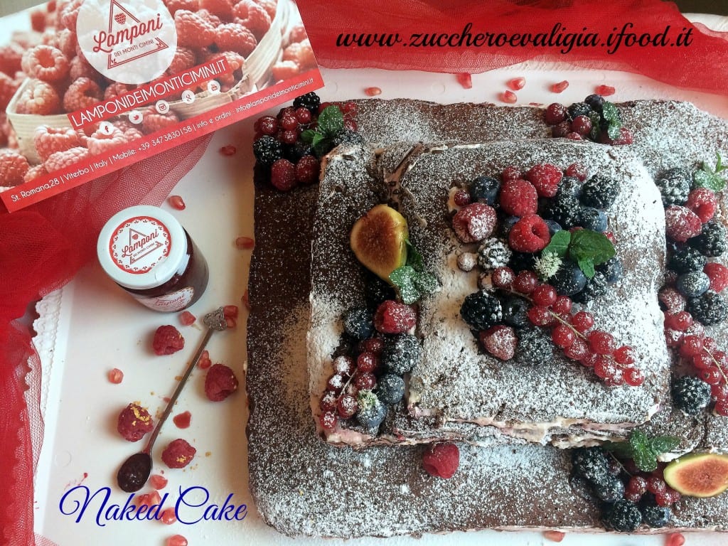 Naked Cake con composta dei Monti Cimini ⋆ Zucchero e Valigia