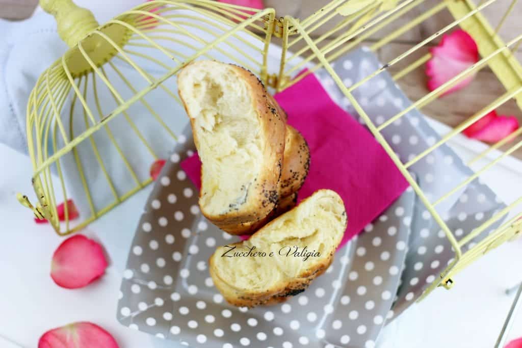 Treccia di pane a 4 capi