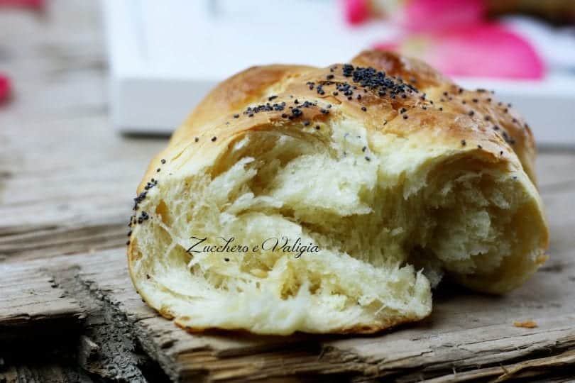 Treccia di pane a 4 capi