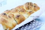 Treccia di pane a 4 capi